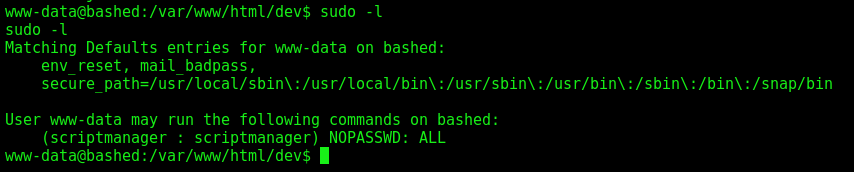 HackTheBox - Bashed | 0x4rt3mis